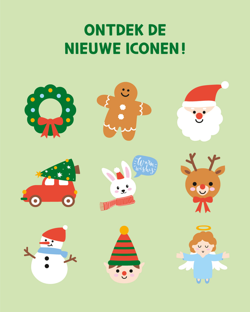 Cadeauverpakking met gepersonaliseerde kerststickers! - Blog