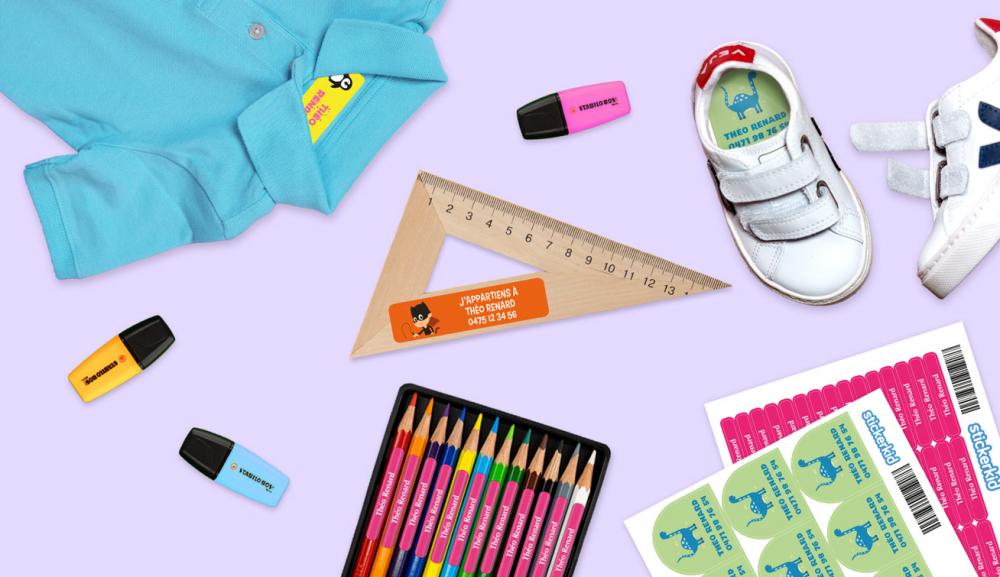 StickerKid Belgique: Nominettes, Étiquettes, Stickers pour Enfants ...