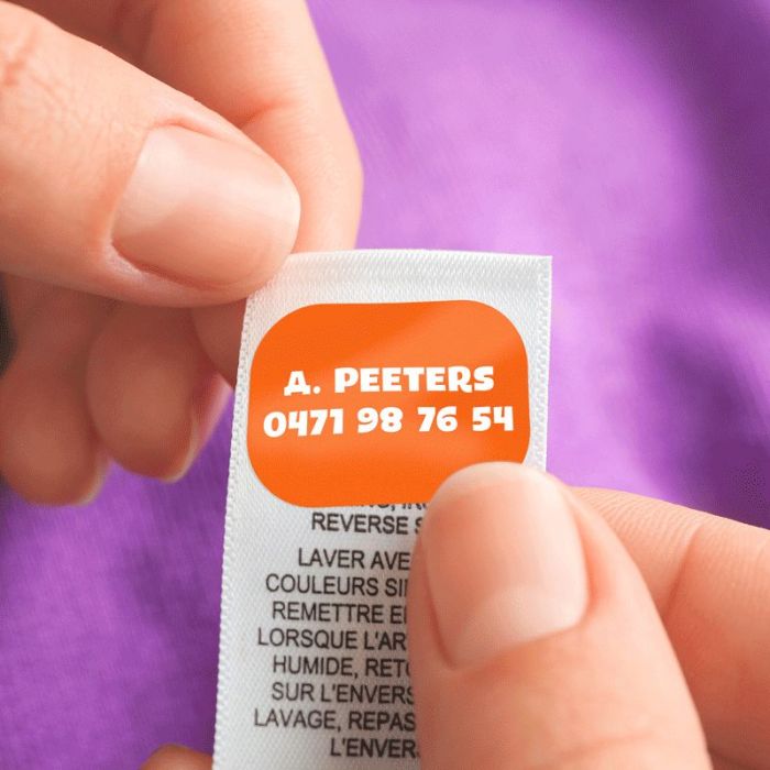 Kleding labels | StickerKid België